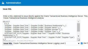 Find Fusion table query using OTBI logical query - Oracleshare