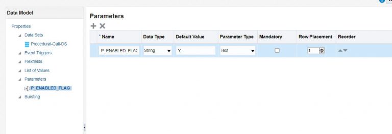 Pl Sql Block From Fusion Bi Report Using Procedure Call Oracleshare 0869